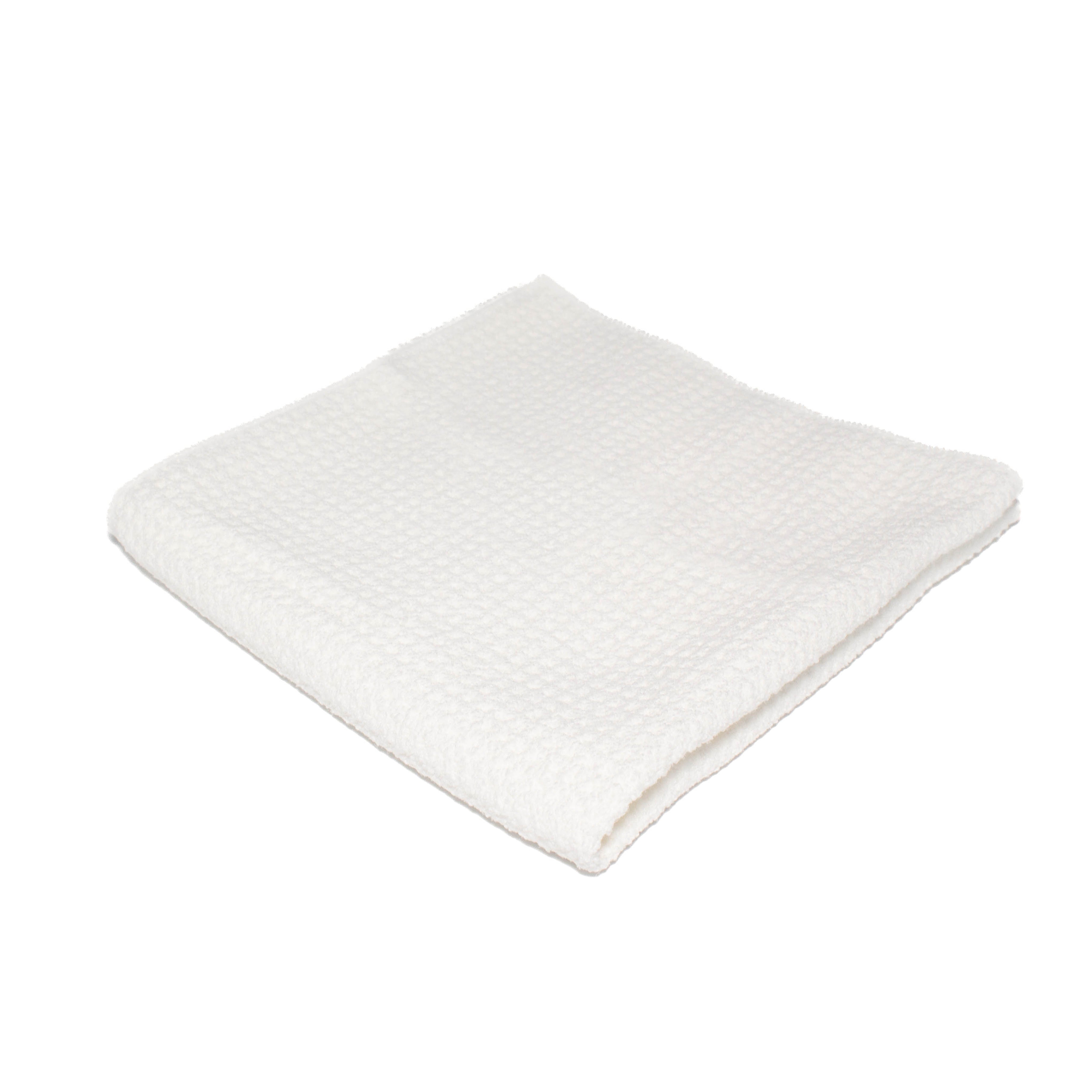 All White Glass Cloth, 40cm x 40cm – Mammoth Microfibres